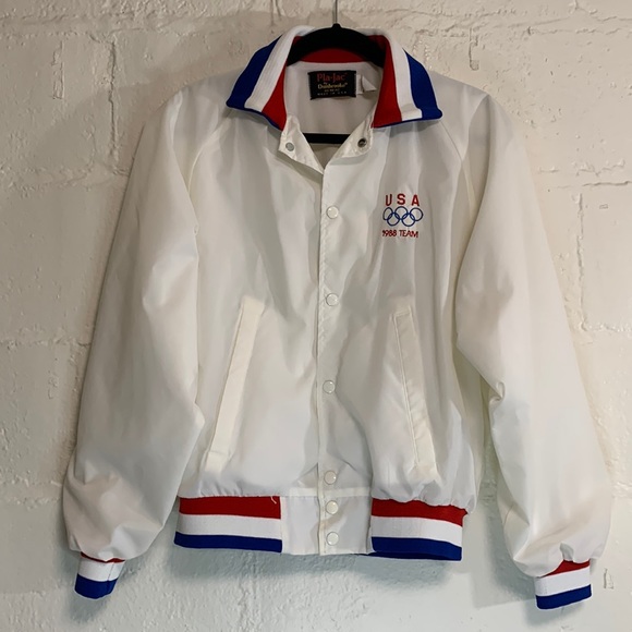 Vintage | Jackets & Coats | Vintage Plajac Olympic 988 Team Usa Nylon ...